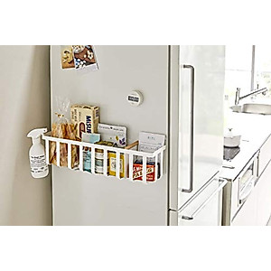 YAMAZAKI home Storage Basket, White