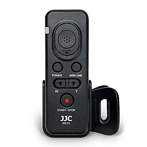 JJC RM-VPR1 Wired Remote Control for Sony FDR-AX53 AX33 AX100 AX700 AX45 AX60 PXW-X70 PXW-Z90V HXR-NX80 HDR-CX405 CX455 CX440 CX675 CX680 CX900 A5100 A6000 A6100 A6300 A6400 RX100 VII VI V RX10 IV III