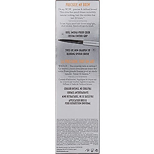 Benefit Precisely My Brow Pencil Ultra Fine Brow Defining, No. 4, Medium, 0.002 Ounce