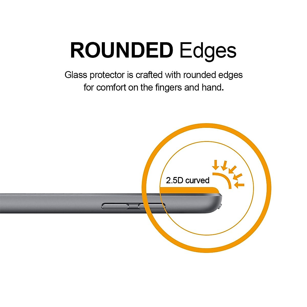 Supershieldz Designed for Apple iPad Pro 12.9 inch (2015 and 2017 Model) Screen Protector, (Tempered Glass) Anti Scratch, Bubble Free