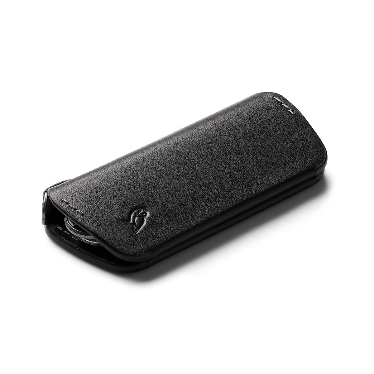 Bellroy Key Cover Plus – Third Edition (Leather Key Holder, Holds 4 – 8 Keys) - Black