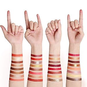 Eyeshadow Palette Glitter Pro 60 Colours Matte Shimmer Eye Shadow All In One Makeup Palette High Pigmented Metallic Colour Eye Shadow Powder Easy To Blend Sparkle Glitter Eyeshadow Pallet Brown