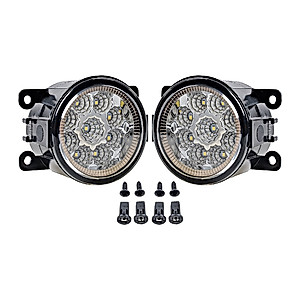 2X 55W LED Fog Light Lamps Replacement For Ford Focus Mustang Ranger Fiesta Fusion Explorer C-Max Transit Connect Freestyle Taurus X