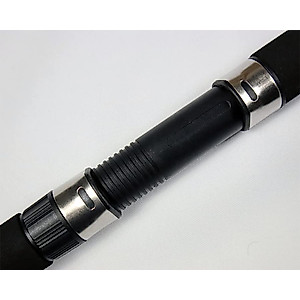 HAMOUR Fishing Rod 8'10" Medium Power Fast Action Solid Fiberglass 2 Section