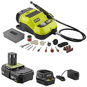 RYOBI P460SB ONE+ 18V Cordless Rotary Tool with 2.0 Ah Battery and Charger