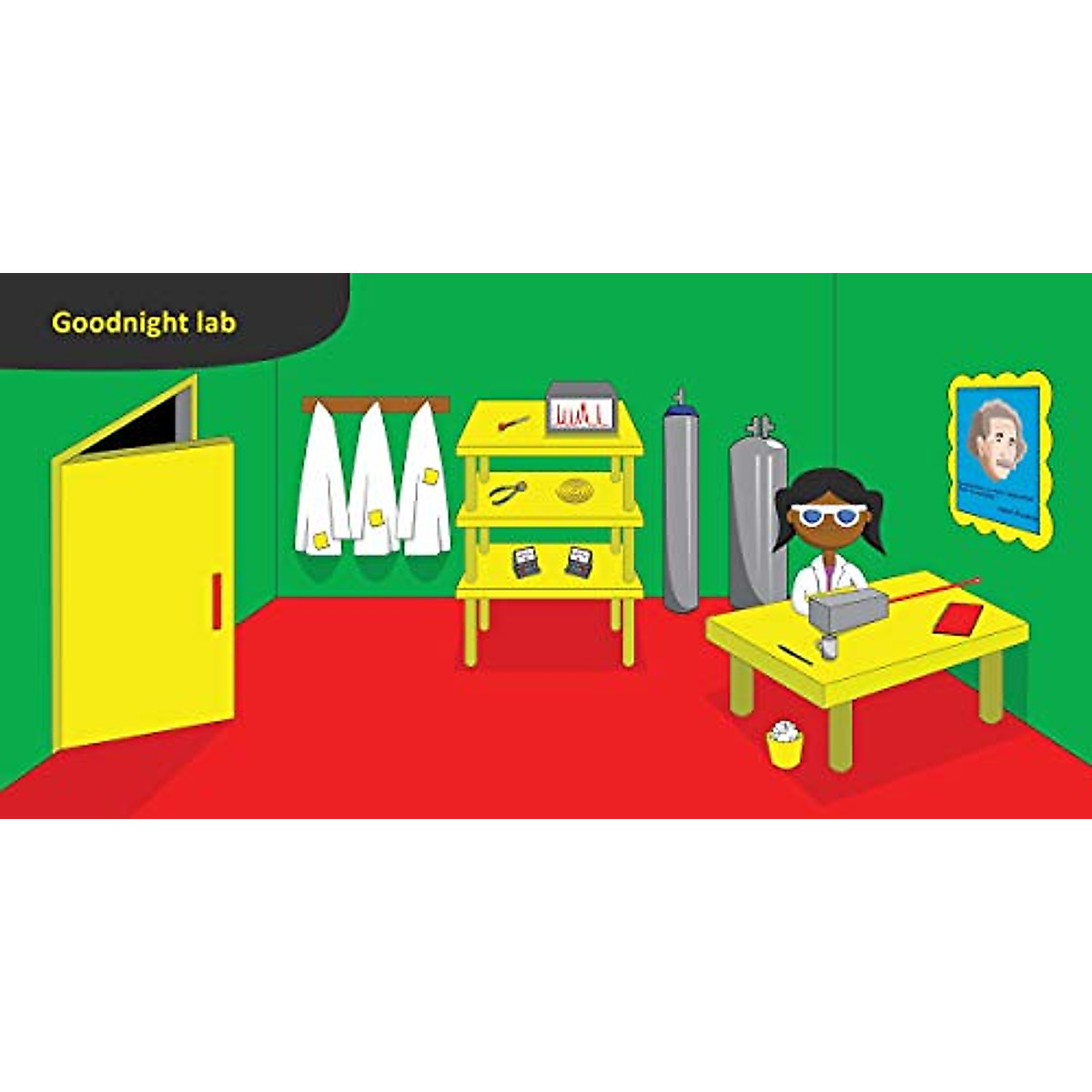 Goodnight Lab: A Scientific Parody Bedtime Book for Toddlers (Funny Gift Book for Science Lovers, Teachers, and Nerds)