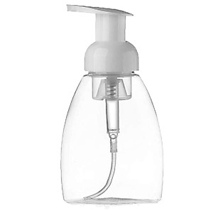 Grand Parfums, Foaming Soap Dispenser Pump-Bottle for Dr. Bronner's Castile Liquid Soap, 250ml (8.5 oz) (Pack of 10)