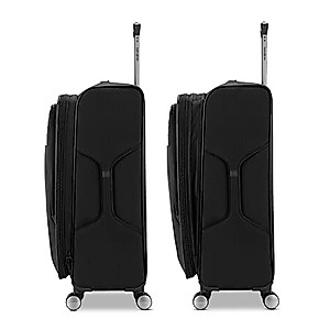 Samsonite Ascella 3.0 Softside Expandable Luggage, Black, CO EXP Spinner
