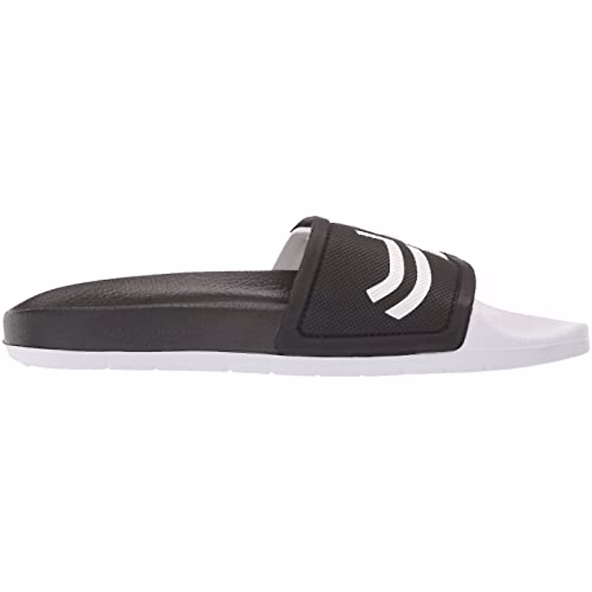 adidas Unisex Adilette Slides Sandal, Black/White/Black (TND), 11 US Women