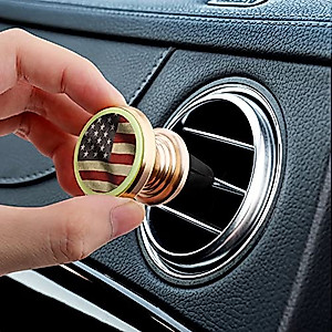 American Flag Magnetic Phone Holder for Car Air Vent Holder Clip Compatible with All Smartphones & Tablets