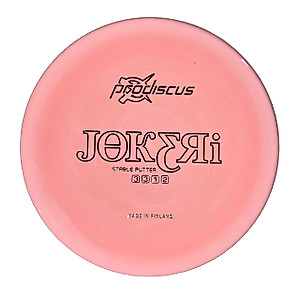 Jokeri | Disc Golf Overstable Approach Putter | Ultrium Plastic by Prodiscus (Colors Vary)