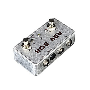 New Hand Made ABY Switch Box For Effects Pedal-True Bypass/Guitar AB