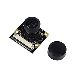 RPi Camera (G) for Raspberry Pi Model B B+ A+ 4 3 2 1 Camera Module OV5647 Sensor Fisheye Lens Wider Field of View 1080p @XYGStudy