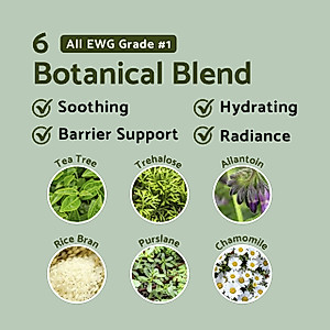 IUNIK Centella Bubble Foaming Vegan Facial Cleanser - 69% Centella Asiatica Extract, Soothing, Moisturizing, Exfoliating, Removes Pore Blackheads, Whiteheads, 5.07 Fl Oz