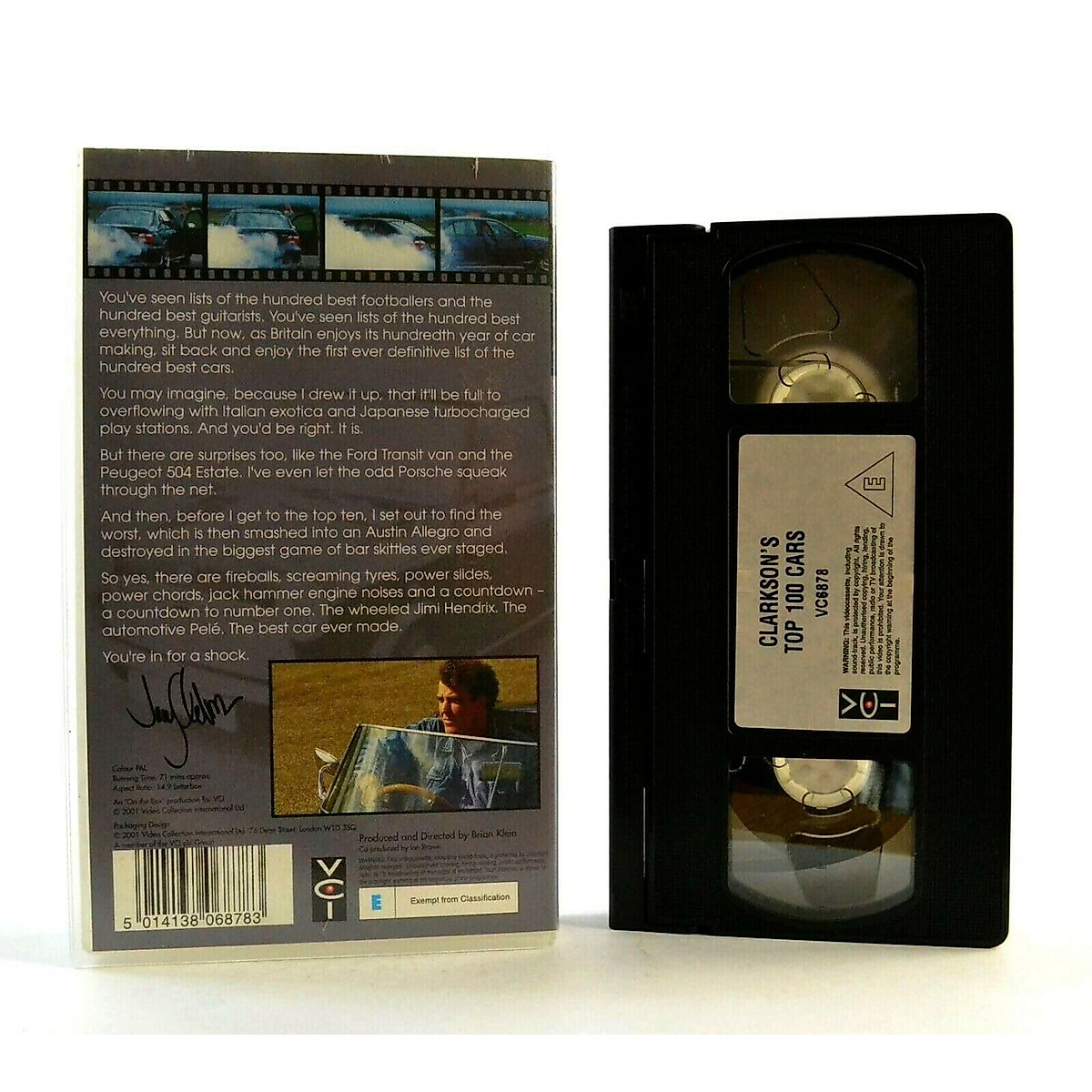 Jeremy Clarkson - Top 100 Cars [VHS]