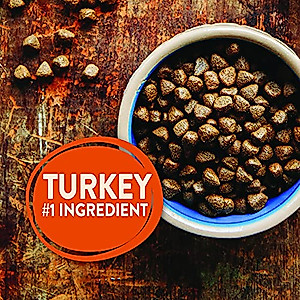 Wellness CORE Grain-Free High-Protein Dry Dog Food, Natural Ingredients, Made in USA with Real Meat, All Breeds, For Adult Dogs (Original Turkey & Chicken, 4-Pound Bag)