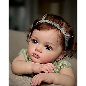 Angelbaby Realistic Reborn 24" Toddler Doll - Soft, Weighted & Lifelike for Children Gifts