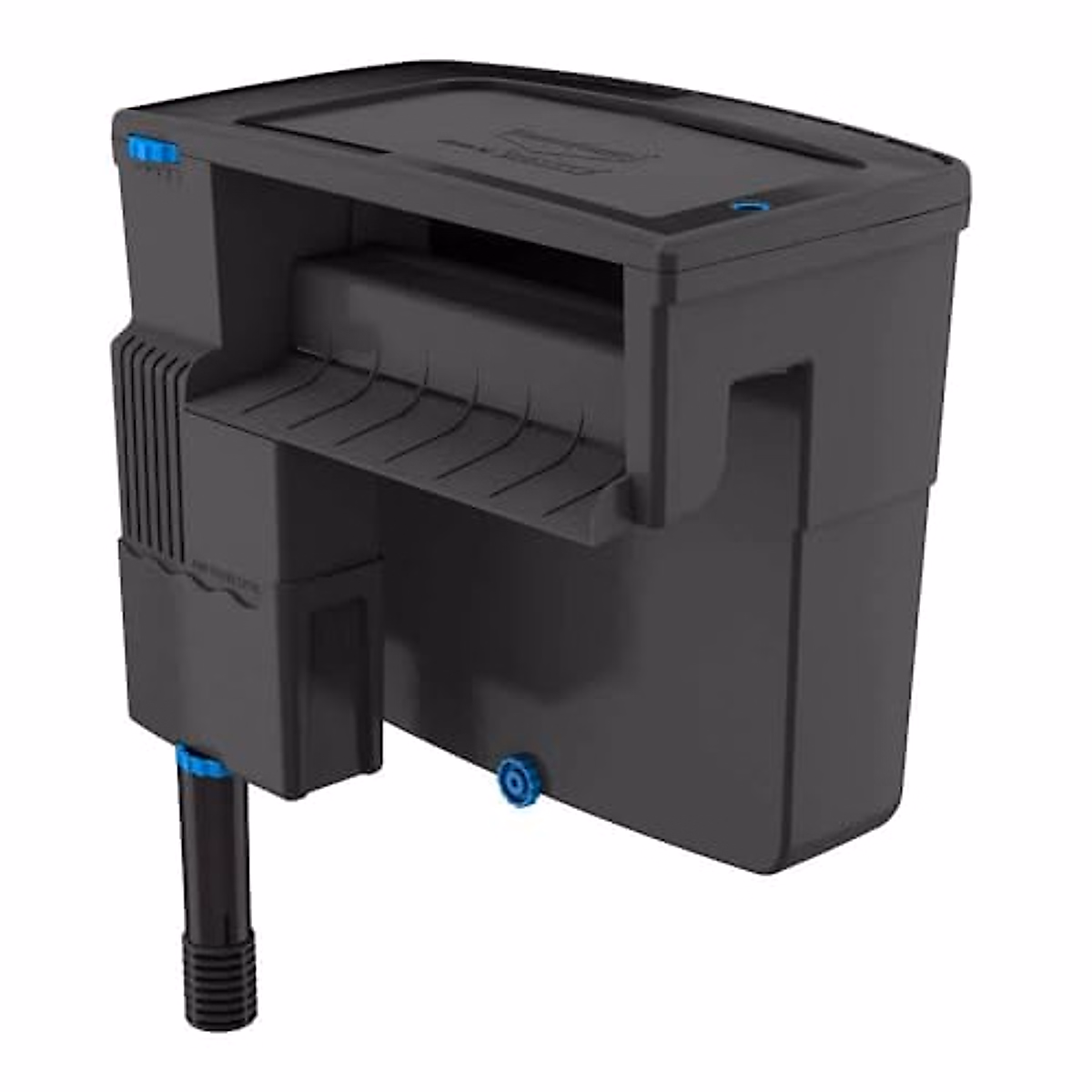 Seachem Tidal Power Aquarium Filter - 35 Gallon Large Fish Tank Filter,black