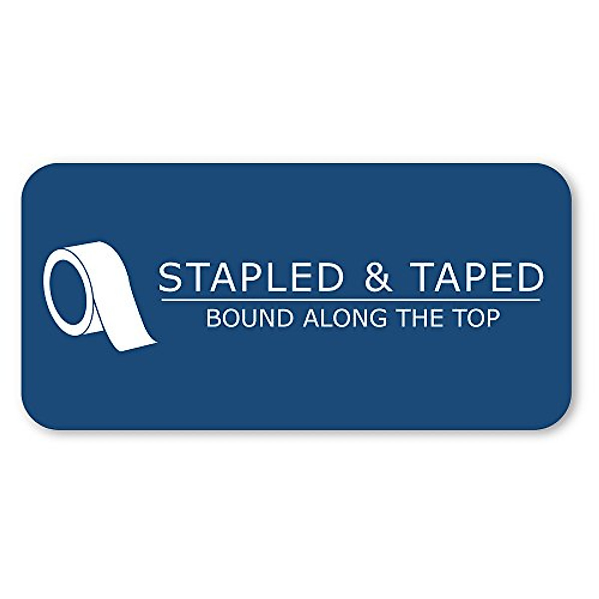 Roaring Spring Wide College Ruled Landscape Legal Pad, 11" x 9.5" 75 Sheets, White