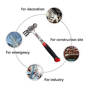YIYITOOLS YY-7-002 Antivibe Ball Pein Hammer - 32oz