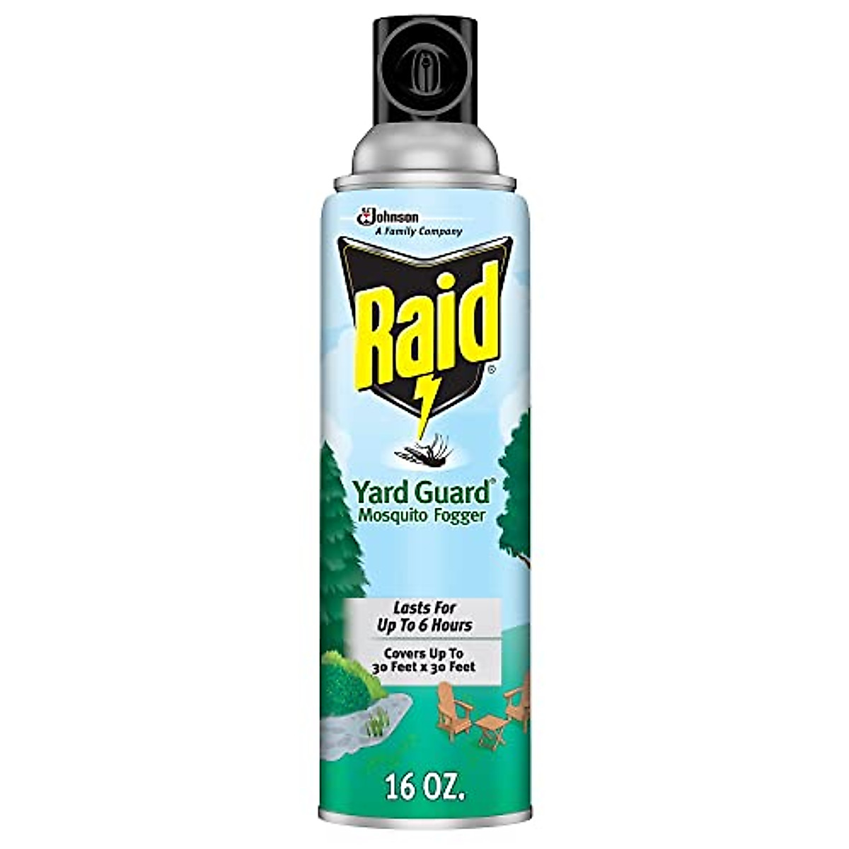 Raid Yard Guard, 16 OZ (Pack of 3)