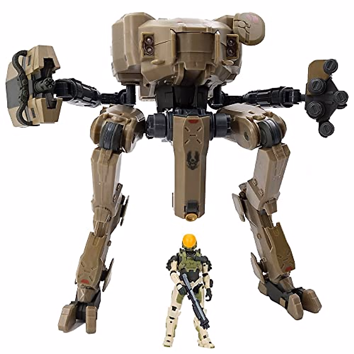 HALO Deluxe Figure - UNSC Mantis and Spartan EVA - Armor Defense System - Build Out Your Universe