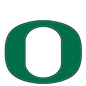 Oregon Ducks Logo Decal - Green - 4.5" x 3.5"