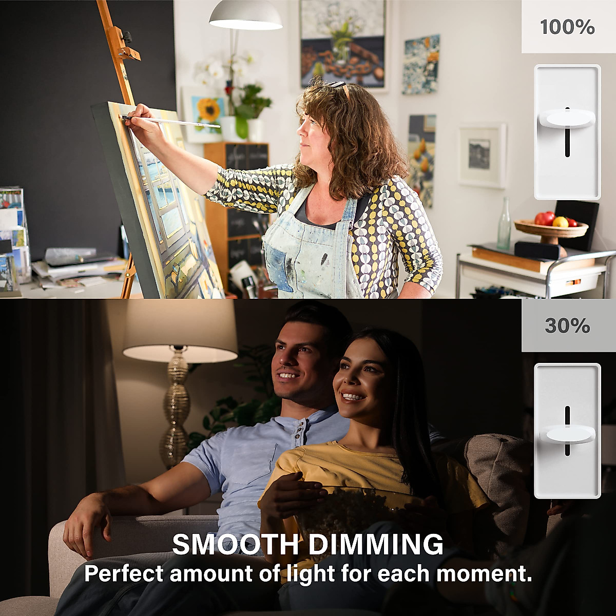 Sigalux A19 LED Light Bulb Energy Star Certified, 75 Watt Equivalent, Dimmable LED Bulb Soft White 2700K 1100LM 11.5W, E26 Standard Led Bulbs, UL Listed, 6 Pack,0075682701