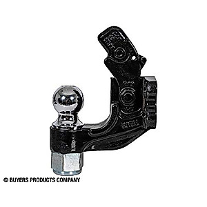 Buyers Products 15 Ton Combination Hitch - 2-5/16 Inch Ball (BH152516), Black