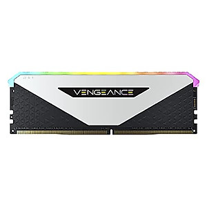 CORSAIR VENGEANCE RGB RT 32GB (2x16GB) DDR4 3200 (PC4-25600) C16 1.35V Desktop Memory