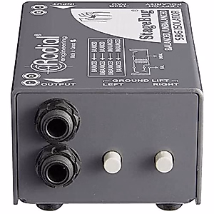 Radial Engineering StageBug SB-6 Isolator with 1 Year Free Extended Warranty
