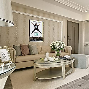 Jianchj Jumping Jack Flash Poster Whoopi Goldberg Canvas Prints Jack Wall Art For Home Office Living Room Decorations With Framed 12"x8"