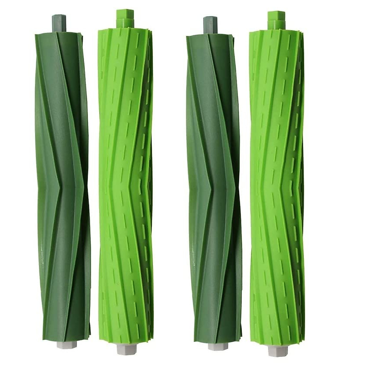 2 Set Replacement Rubber Roller Brushes Compatible for iRobot Roomba e i and j Series i3 i3+ i6+ i7 i7+ i8+ Plus E5 E6 E7 j7 (7150) j7+ (7550) Vacuum Cleaner Accessories