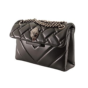 Kurt Geiger London Leather Mini Kensington Crossbody Black One Size