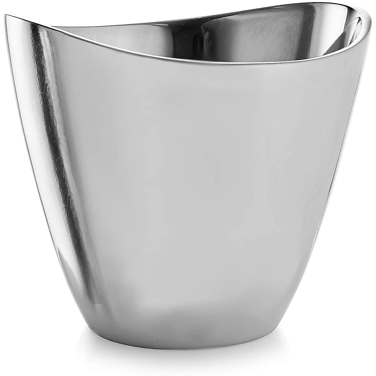 nambe Vie Champagne Bucket | Wine & Champagne Cooler for Parties, Dinner, Kitchen, Bar Cart | Insulated to Keep Wine & Beverages Cold | Gift for Wine Enthusiasts | Made of Metal Alloy