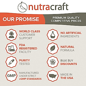 Nutracraft 1500mg Pure D-Mannose Supplement for Urinary & Bladder Health | No Preservatives or Gluten | Made in The USA | 90 Vegetarian Capsules