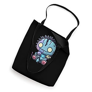 Pastel Goth Voodoo Doll Kawaii Gothic Tote Bag