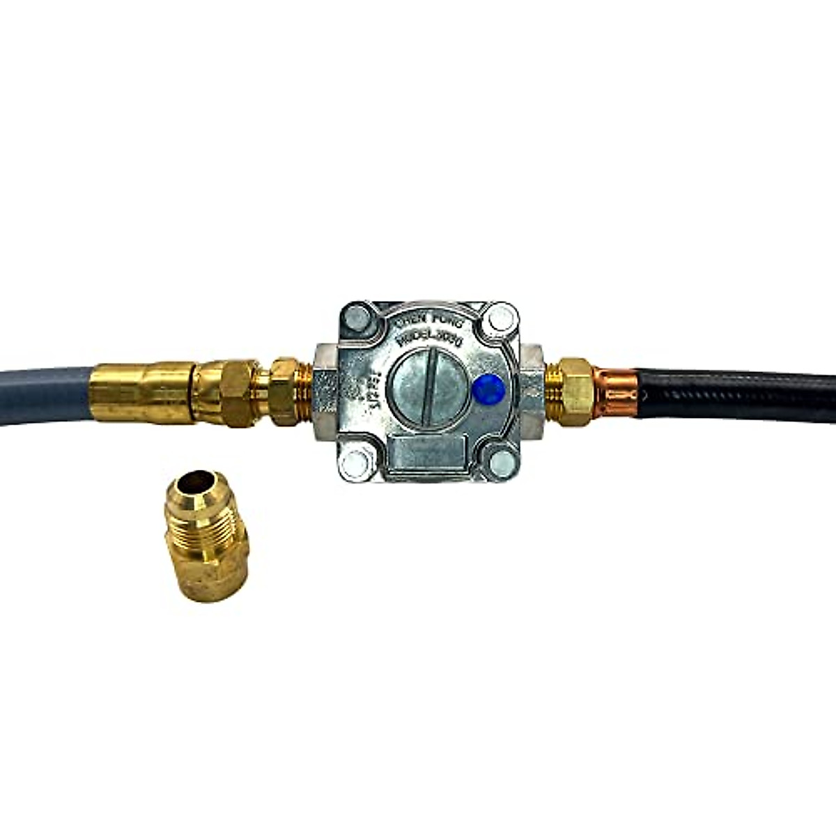 KitchenAid 710-0003 Natural Gas Hose and Regulator for Gas Grill Conversion Gray