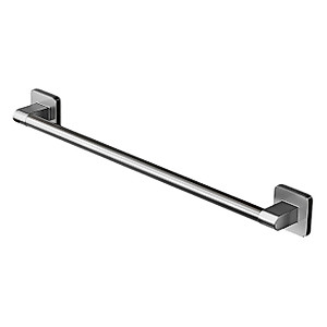 ABOOFAN Wall Nail- Single Pole Towel Hanger Gray 50cm Kitchen Cabinets Towel Rack Towel Bar Wall Mount Towel Organizer Bathroom Slipper Bathroom Racks Towel Holder Wall Heavy