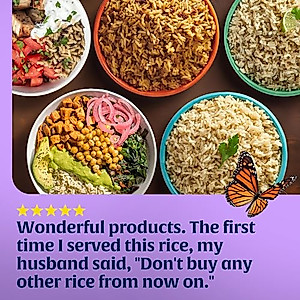 Lundberg Jasmine Rice, Regenerative Organic Certified – Non-Sticky, Aromatic Long-Grain White Rice, Responsibly Grown in California, 32 Oz