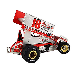 Winged Sprint Car #18 Brad Doty National Sprint Car Hall of Fame and Museum World of Outlaws (1986) 1/18 Diecast Model Car by Acme A1809525