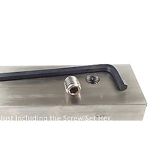 Persberg 304pcs 12 Sizes Allen Head Socket Hex Grub Screw Assortment Kit, Including M3/M4/M5/M6 Internal Hex Drive Cup-Point Set Screws Door Handles, Faucet 304 Stainless Steel (149) (Metric)