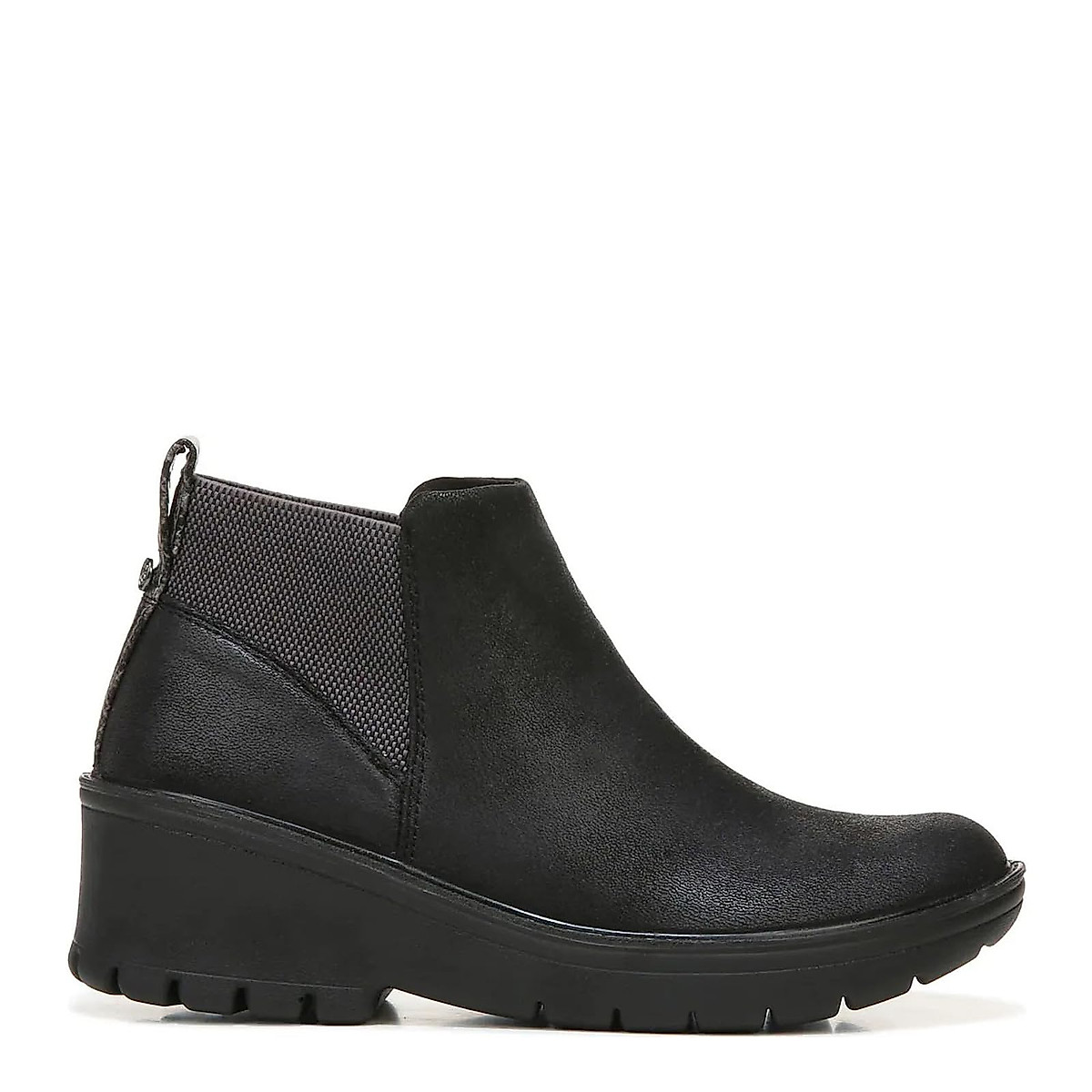 BZees Women's Boston Ankle Boot, Black, 8.5