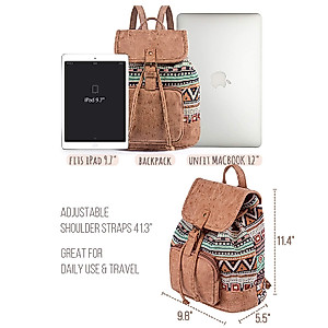 Lily queen Fashion Small Purse Backpack Lightweight for Women Colorful (Green)