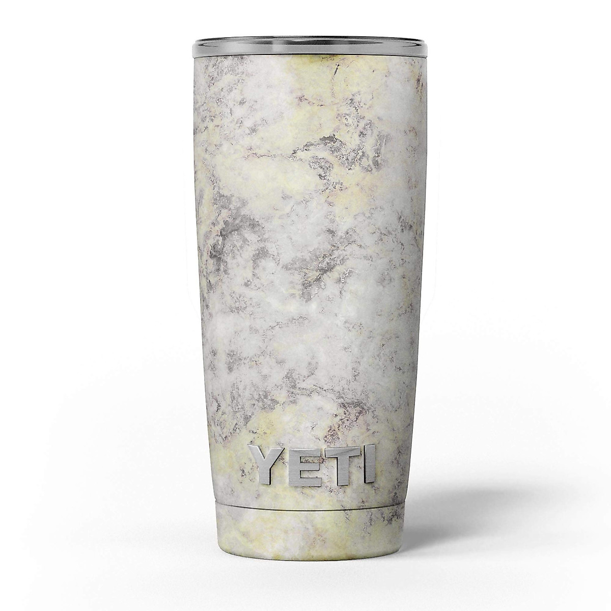 Design Skinz Marble Surface V2 - Skin Decal Vinyl Wrap Kit Compatible with The Yeti Rambler Cooler Tumbler Cups