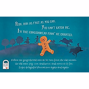 The Gingerbread Man Padded Hardcover Christmas Storybook