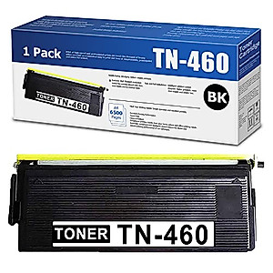 RUYY (Black,1 Pack) TN-460 Compatible TN460 Toner Cartridge Replacement for Brother DCP-1200 1400 HL-1270N 1435 1470N MFC-9700 P2500 IntelliFax-4100e 4750 5750e Toner Printer Sold by RadinkShop