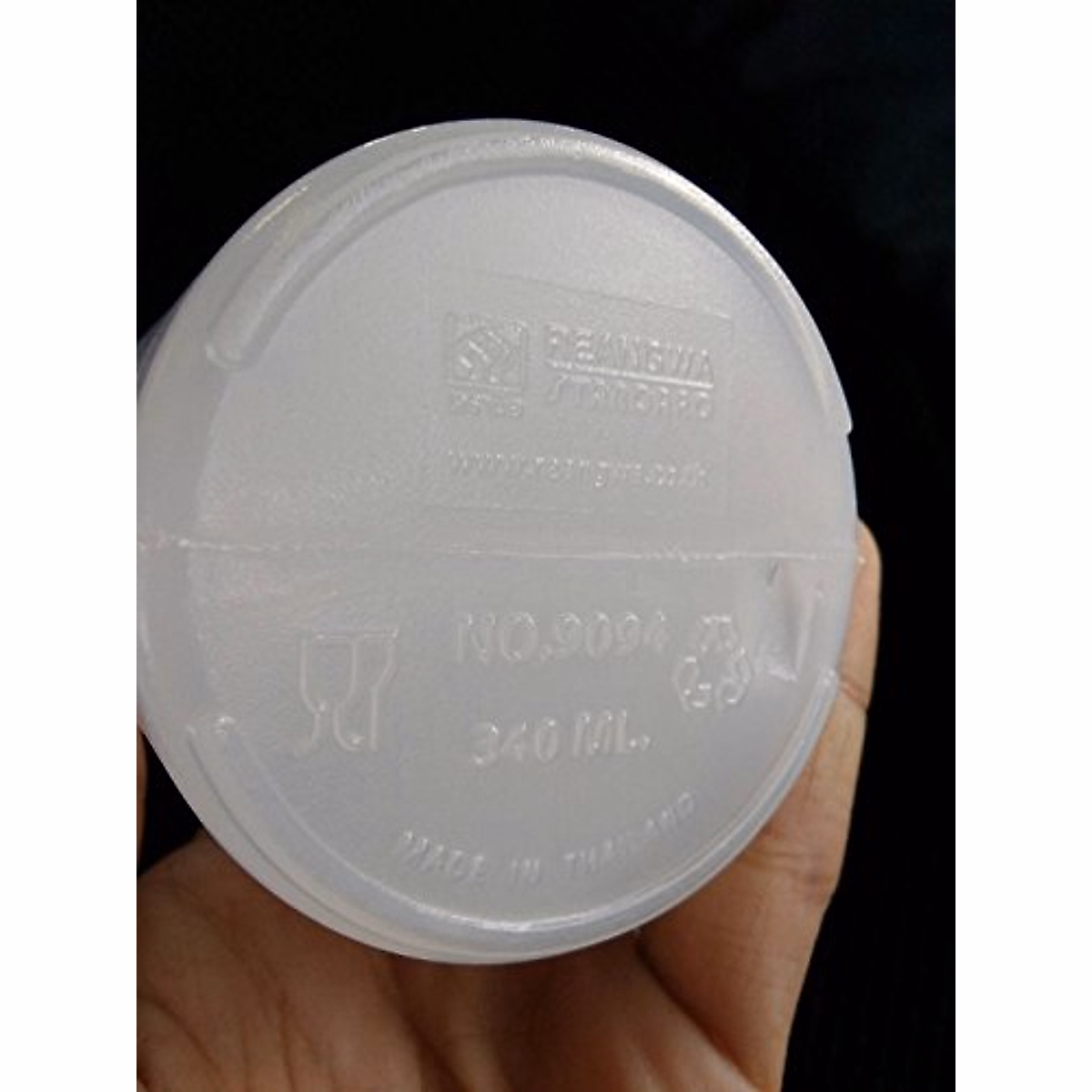 Kitchen Bottle Condiment Set 3 Hole Dispenser Lid Plastic Squeeze for Sauce Mustard Ketchup 12 oz. / 340 ML.