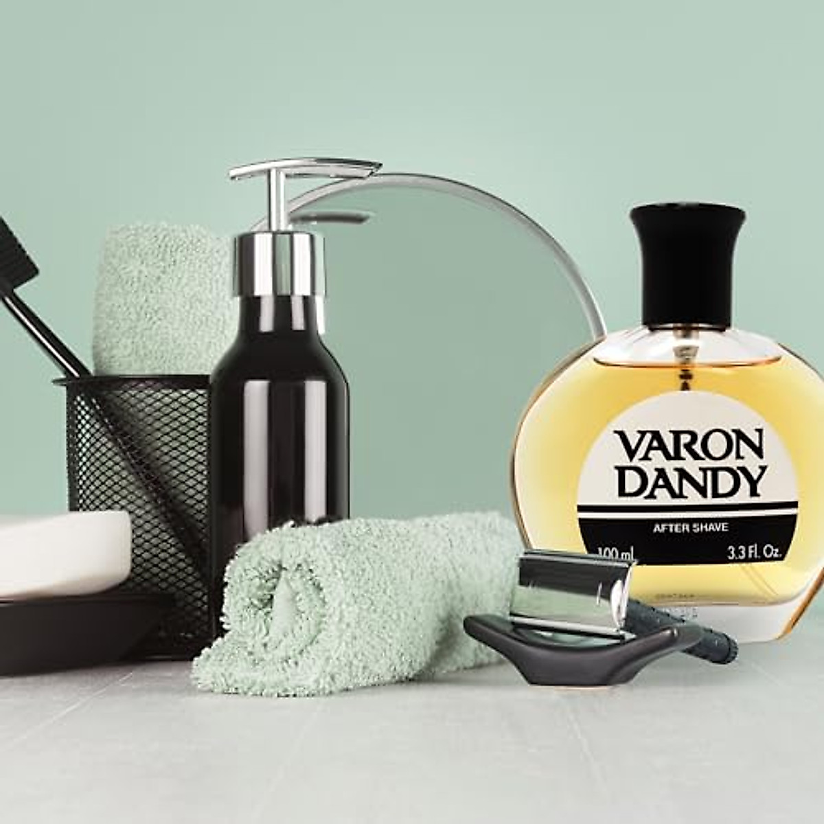 VARON DANDY Aftershave for Men - 100ml, Classic Scent, Refreshing and Soothing