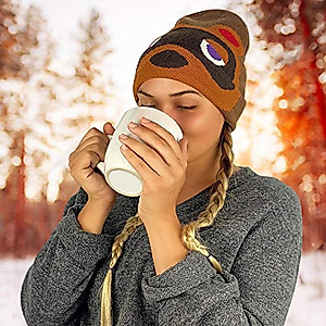 Controller Gear Authentic and Officially Licensed Animal Crossing: New Horizons - Celeste Floral Knit Beanie Foldover and Tom Nook Beanie [2 Pack] - Not Machine Specific